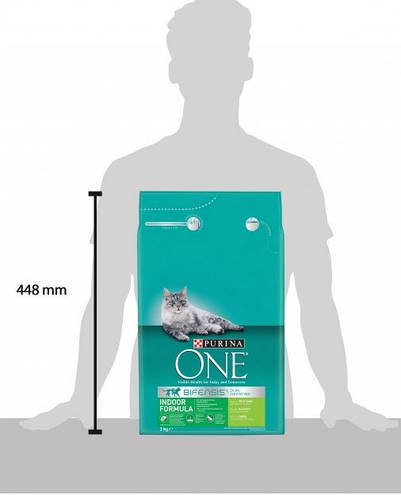 Корм для кошек Purina One Indoor Formula, 3 кг, цена 850 грн — Prom.ua ...