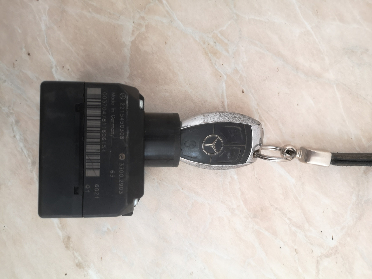 Замок запалювання + ключ Mercedes-Benz W221, 2215450308, ціна 5200 грн ...