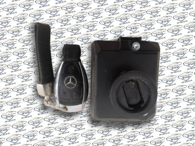 Замок запалювання + ключ Mercedes-Benz W221, 2215450308, ціна 5200 грн ...