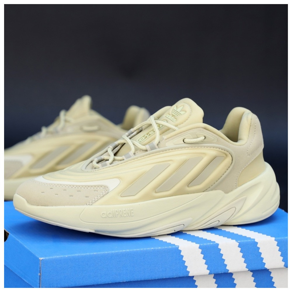 Мужские кроссовки Adidas Ozelia Beige, бежевые кроссовки адидас озелия ...