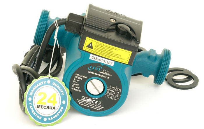 Насос циркуляційний Aquatica LEO LRP 25-60/130 (774433), ціна 3220 грн — Prom.ua (ID#1679020152)