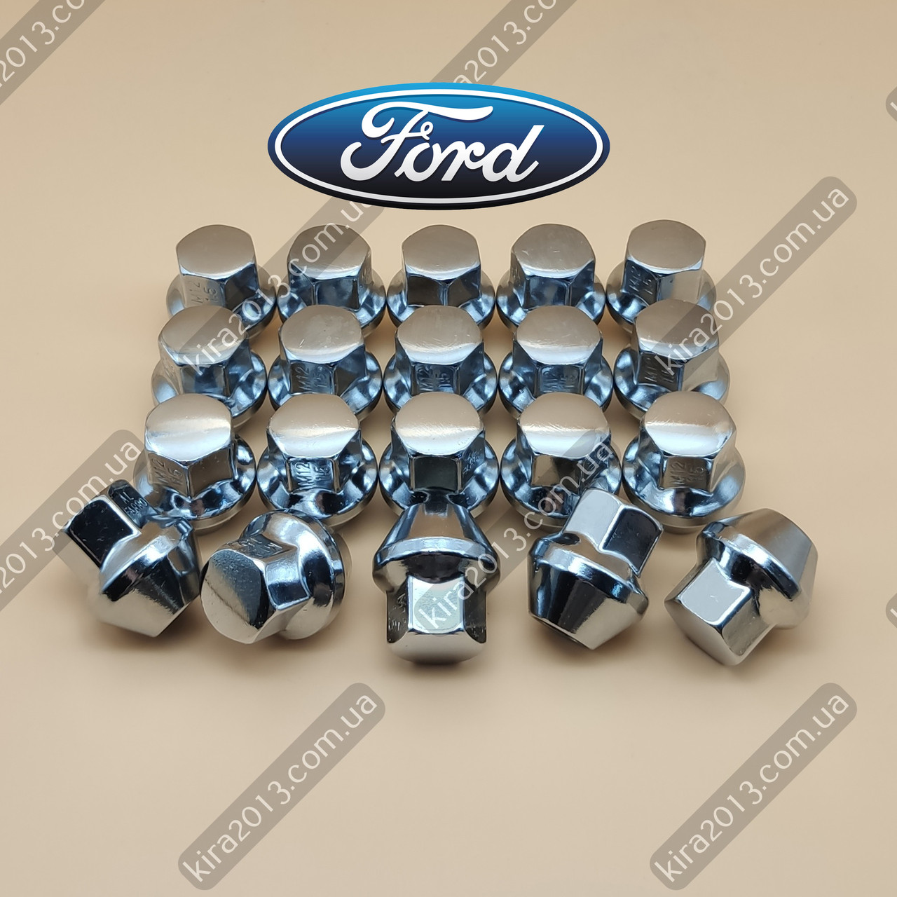 Гайка колесная Ford Focus 2 с большим конусом М12х1,5 ключ 19мм высота ...