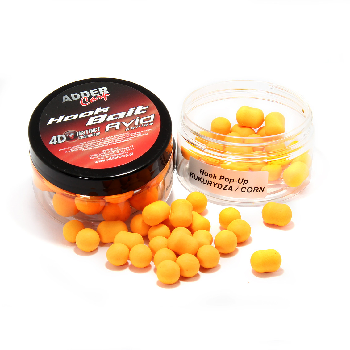 Бойли Adder Carp Hook Boilies Avid Pop-Up 10 mm Corn / Кукурудза, ціна ...