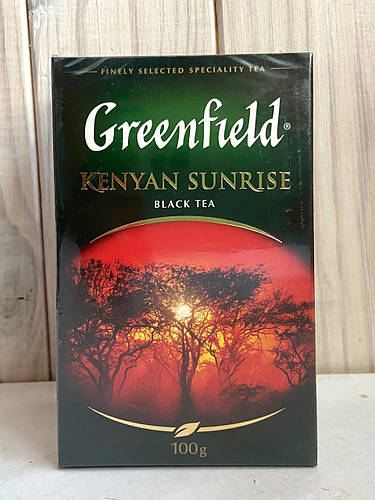 Чай черный Greenfield Kenyan Sunrise 100 г (Гринфилд Кения), цена 70 ...