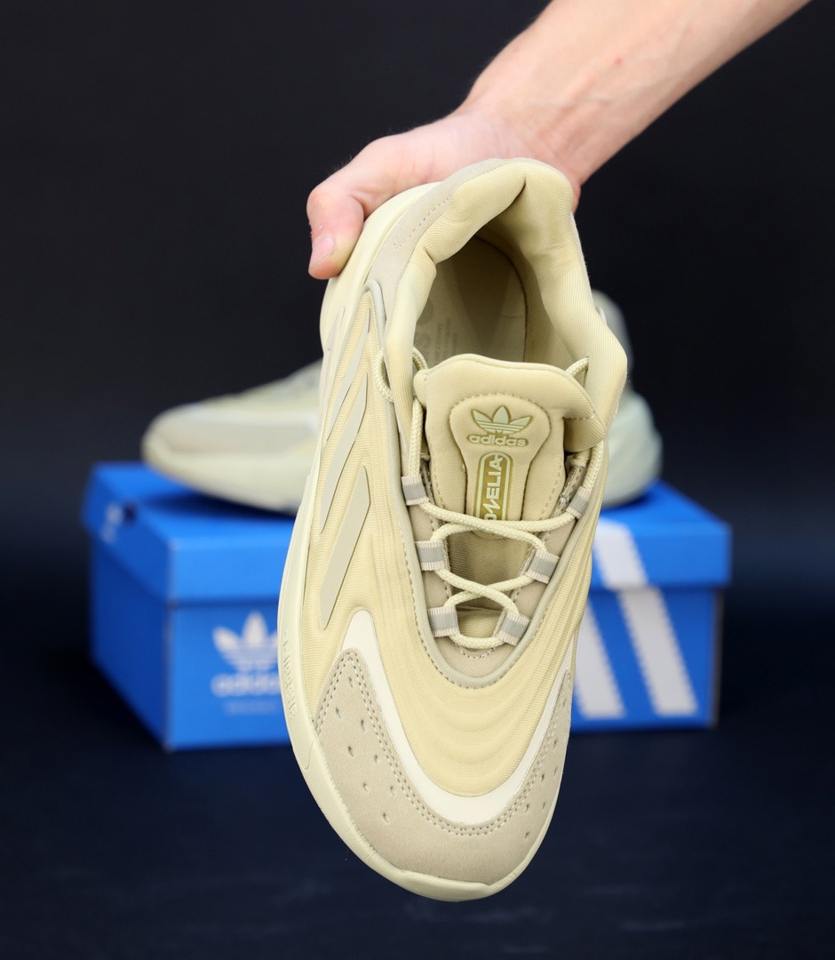 Купить Мужские кроссовки Adidas Ozelia Beige, бежевые кроссовки адидас ...