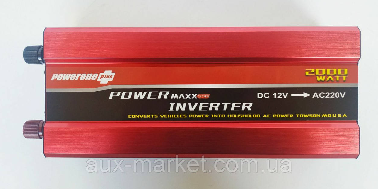 Преобразователь PowerOne Plus 12V-220V 2000W: продажа, цена в Одессе ...