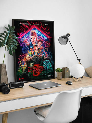 Купить Постер сериала Stranger Things Очень странные дела Сезон 3 (ST3 ...