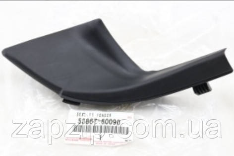 Ущільнювач переднього крила лівий, Toyota, 53867-60090. (ID#1359822261 ...