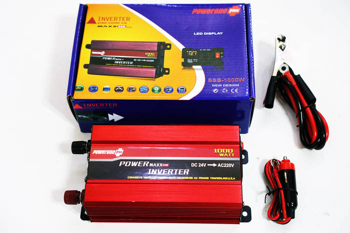 Преобразователь (инвертор) 24V-220V 1000W Powerone с вольтметром, цена ...