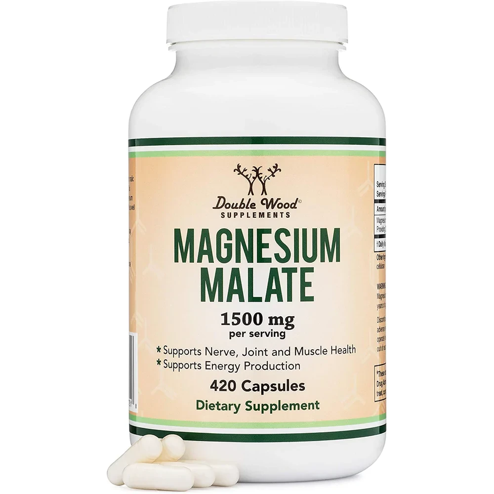 Double Wood Magnesium Malate / Магний Малат 420 Caps — Купить Недорого ...