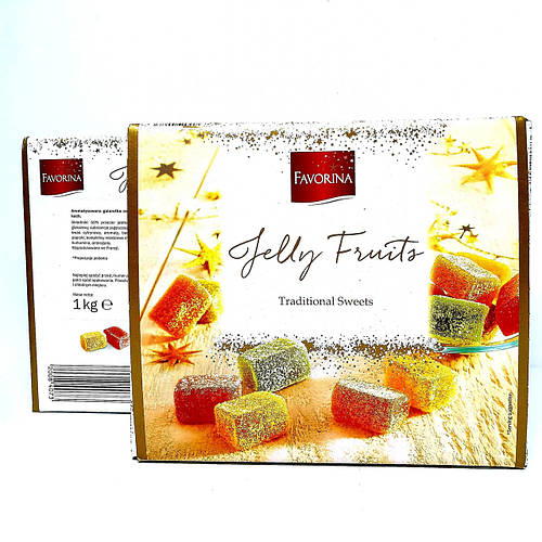 Мармеладні цукерки Favorina, Jelly Fruits 1 кг., ціна 165 грн — Prom.ua ...