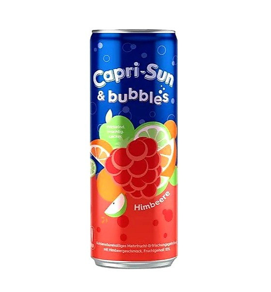 Купить Газований напій Capri-Sun & bubbles, HIMBEERE (Малина) 330 г ...