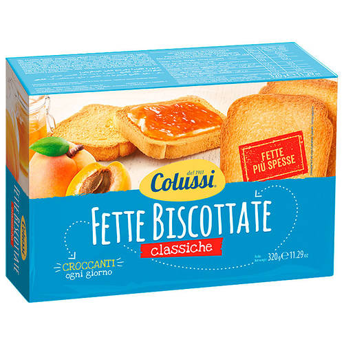 Хлібці/Грінки/Тости COLUSSI CLASSICHE, 645 г. (ID#1681203544), цена ...