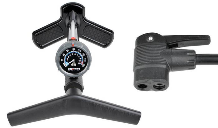 Купить Насос напольный Beto CMP-199SGB с манометром, серый (A-PO-0129 ...