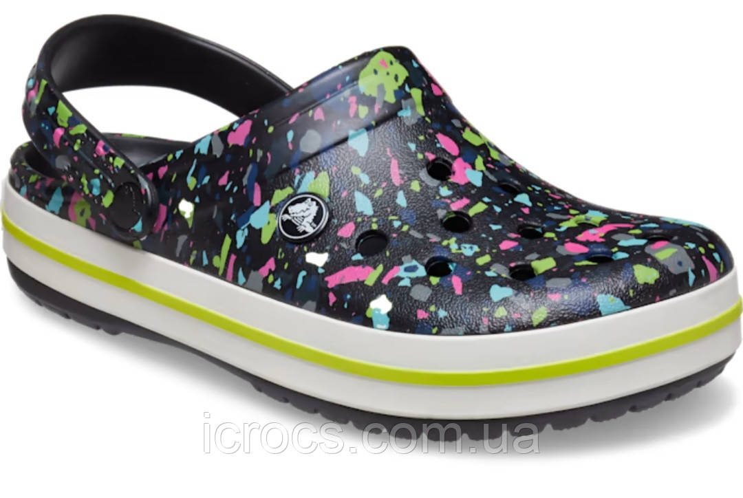 Купити Crocs Crocband Terrazzo Clog оригінал США W8 38-39 (25 см) сабо сандалі закрите взуття ...