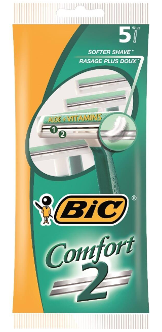 Станки для бритья одноразовые BIC 2 Comfort (5шт.) от интернет-магазина ...