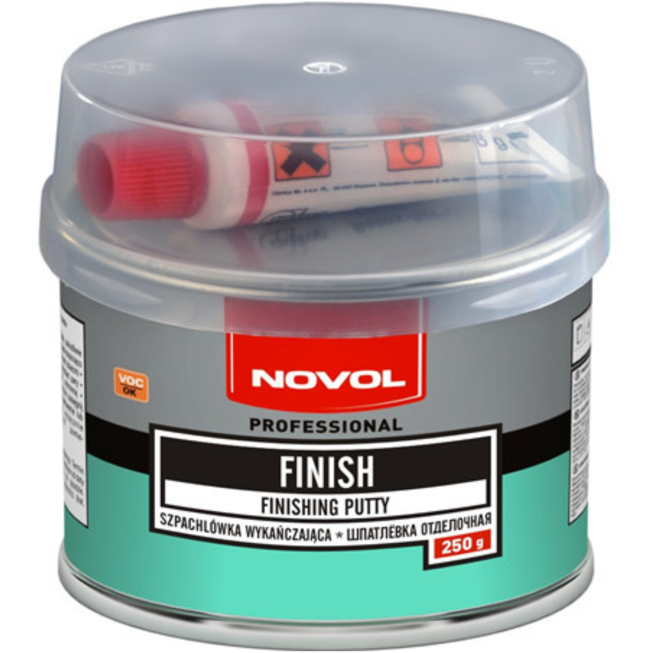 Шпатлевка финишная отделочная Novol Finish, 250 г лучшая цена только в ...