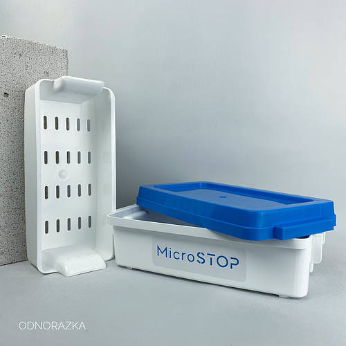 Бокс MicroSTOP 1 л для дезінфекції манікюрних, косметологічних ...