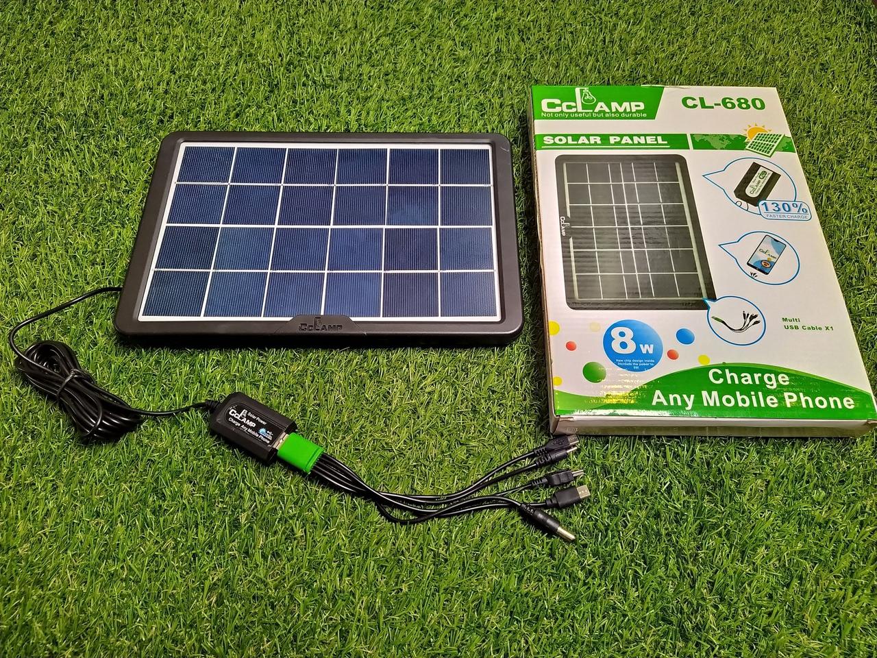 Купить Портативная солнечная панель для зарядки мобильных устройств 8W ...