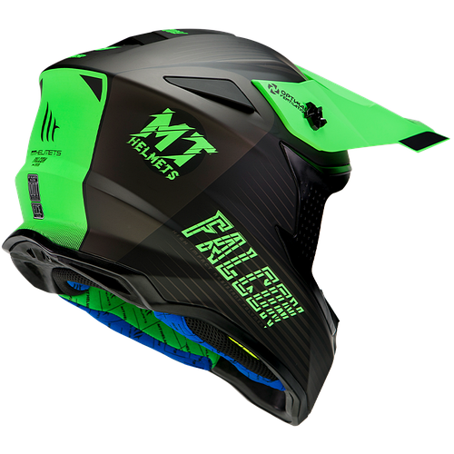 Мотошолом MT FALCON System Matt Fluor Green S, ціна 4200 грн — Prom.ua ...