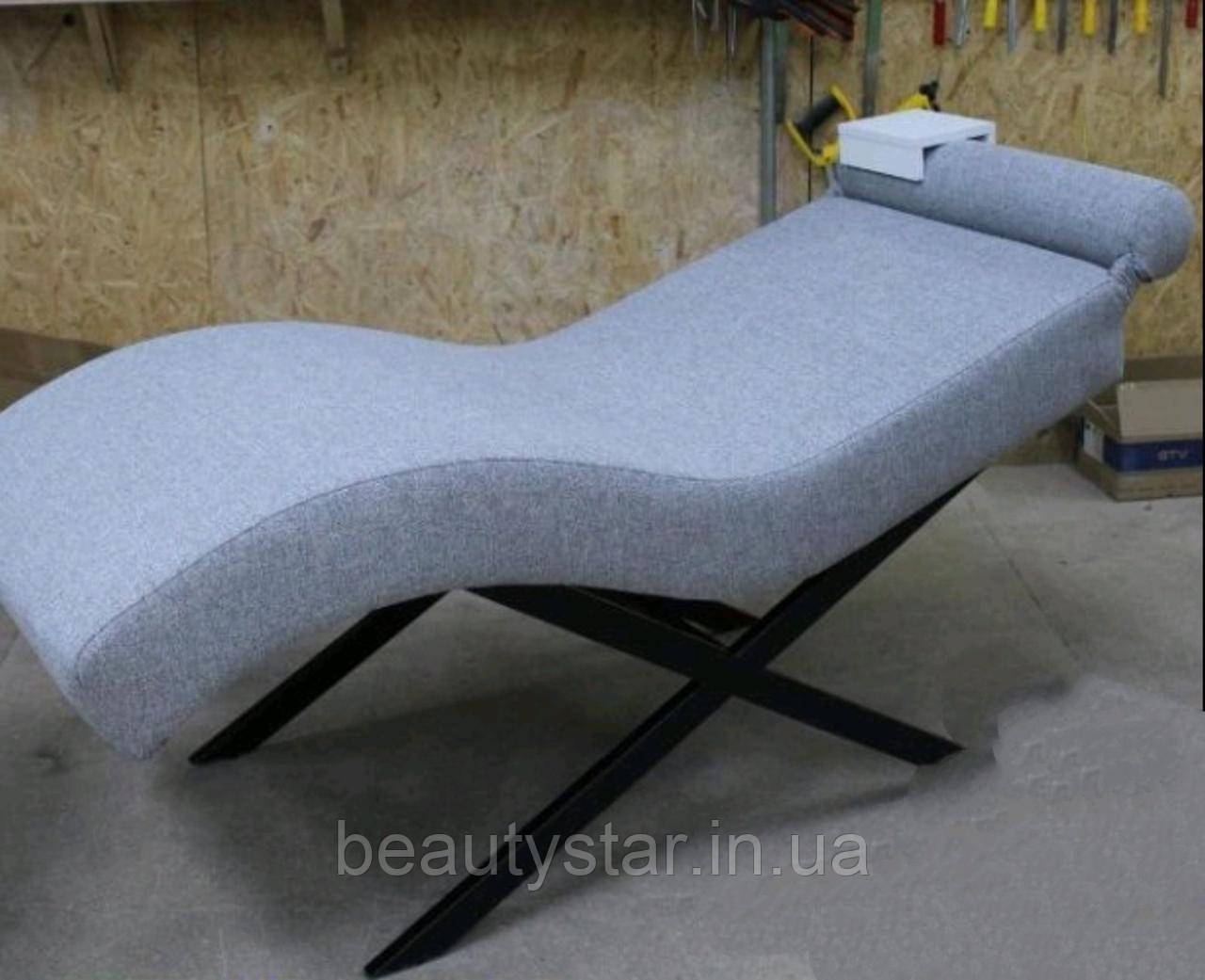 Кушетка анатомическая с подголовником стол для наращивания ресниц ...