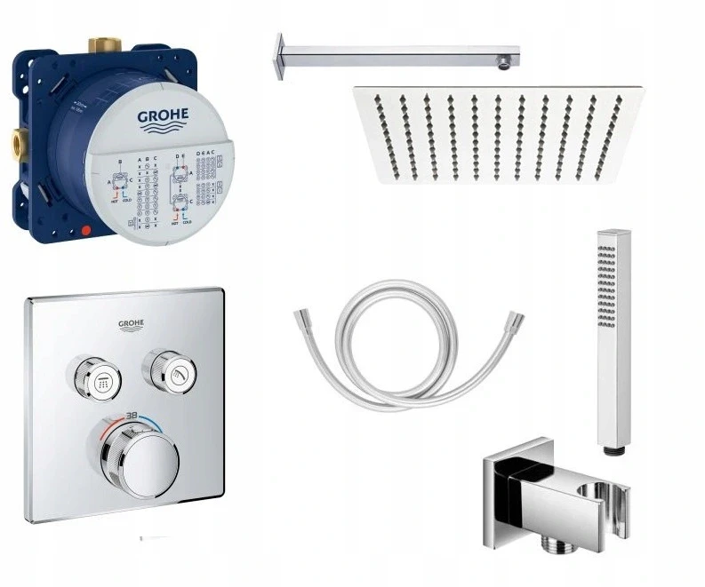 Купить Душевая система скрытого монтажа Grohe SmartControl / Omnires ...