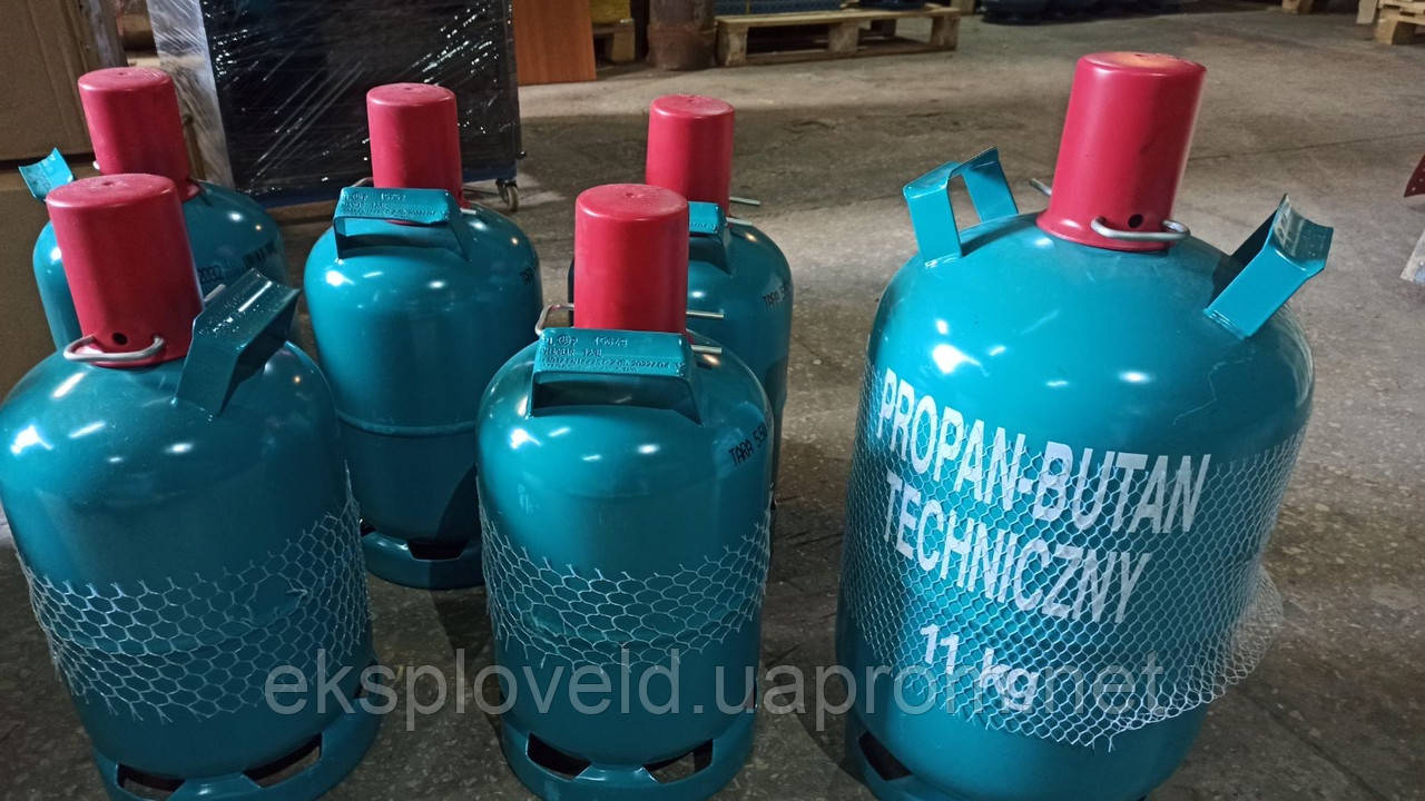 Баллон пропановый 12,3л новый Польша: продажа, цена в Киеве. Баллоны ...