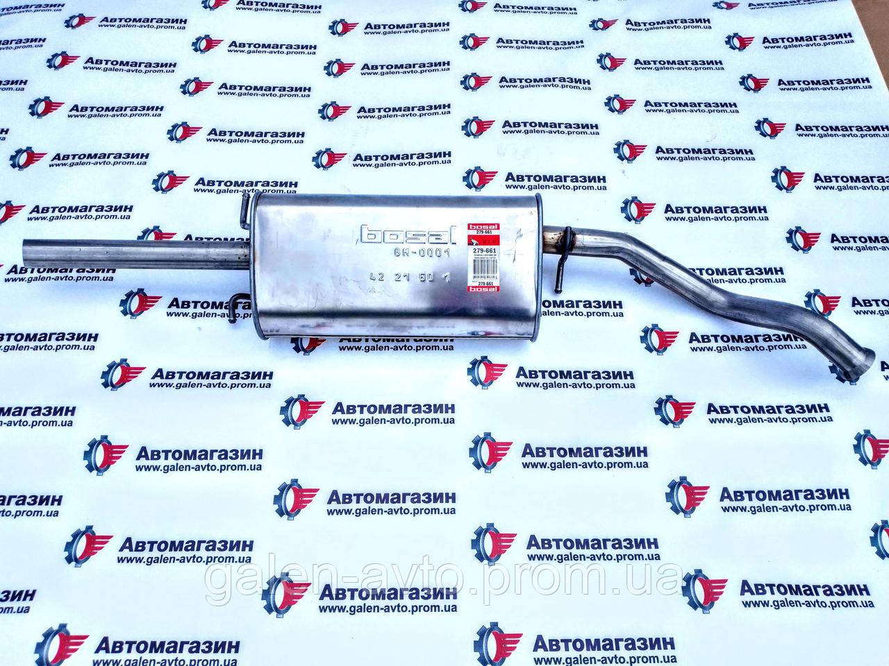 Глушитель Задний BOSAL Ланос Под Хомут - TF69Y0-1201009-20 — в ...