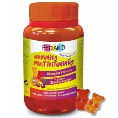 Pediakid, Мультивитамины для Детей 60 Жевательных Конфет, Оригинал (PED ...