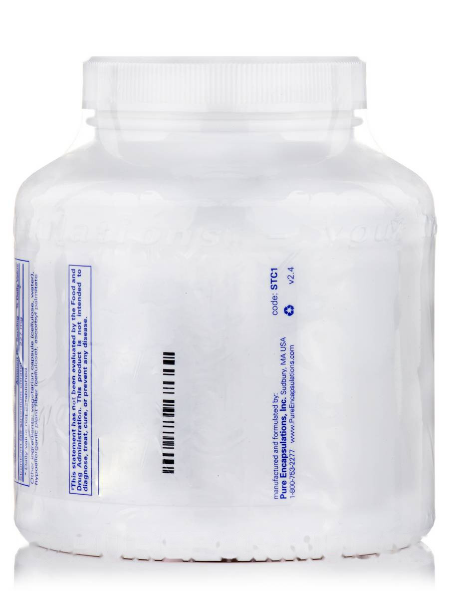 Стронций (цитрат), Strontium (citrate), Pure Encapsulations, 180 капсул ...