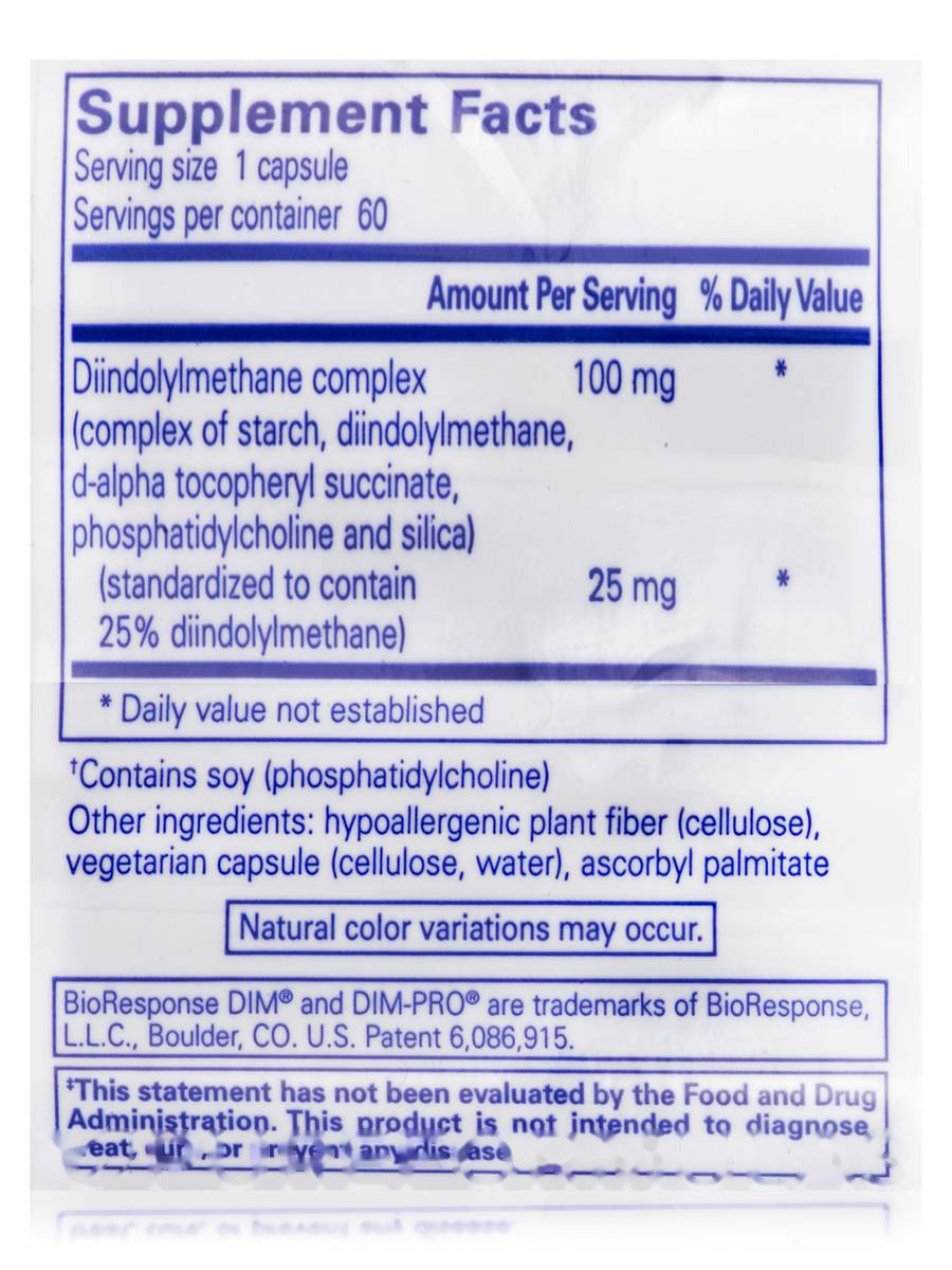 Купить ДИМ-ПРО 100, DIM-PRO, Pure Encapsulations, 60 Капсул, цена 3063 ...