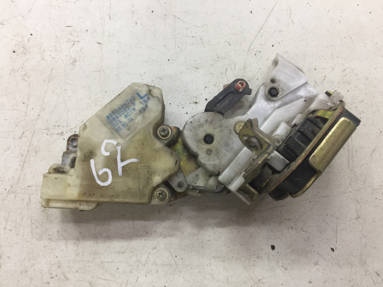 Замок Задней Левой Двери Nissan Almera N16 (00-06 Г.) 82553BM760 ...