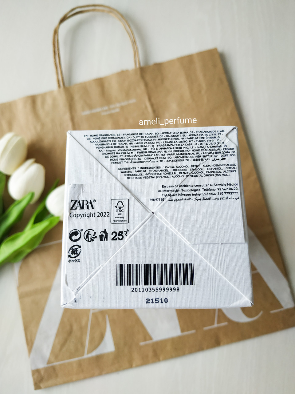 Купить Аромадиффузор ZARA Home Fragrance Emotions N´04 Amalfi Sunray ...