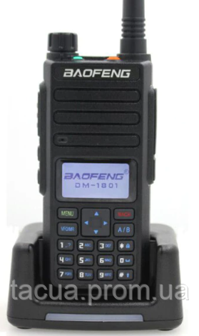 Цифровая DMR Радиостанция Baofeng DR-1801UV 5W + PTT Гарнитура | FM VHF ...