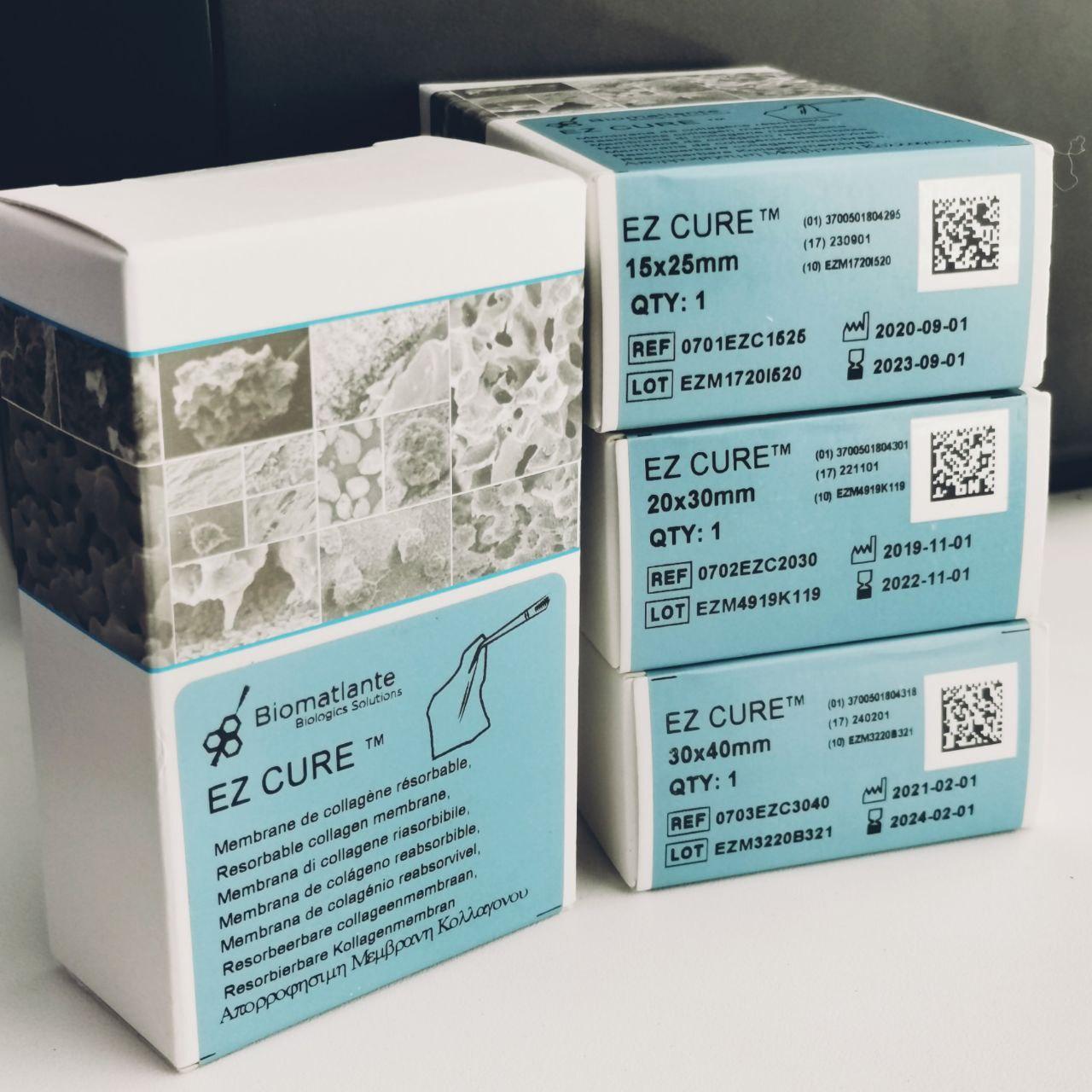 Купить Мембрана коллагеновая Biomatlante EZ Cure 30x40, цена 5945 ...