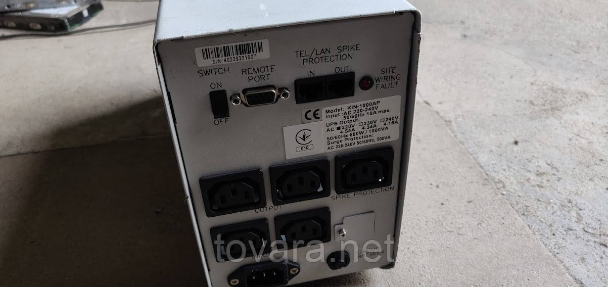 Купити ДБЖ Безперебійник UPS 1000 VA / ВА PowerCom KIN-1000AP No ...