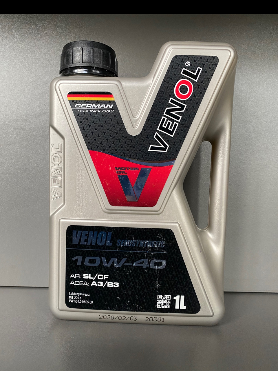 Купити Олива моторна VENOL 10W40 1л, ціна 205 ₴ - Prom.ua (ID# 1683096753)