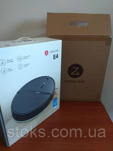 Робот-пылесос RoboRock E4 Black, цена 10200 грн — Prom.ua (ID#1683379253)