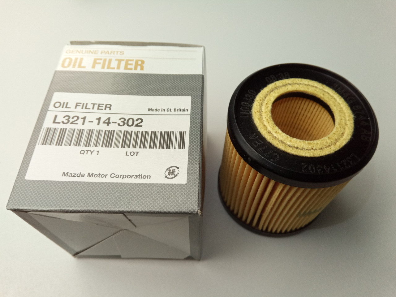 Фильтр масляный MAZDA (L32114302) (L321-14-302) (ID#1416203042), цена ...