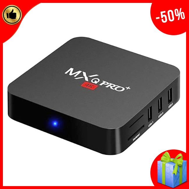 Смарт Тв Приставка Smart Box MXQ 1/8 GB Android C Пультом ДУ, Мини ...