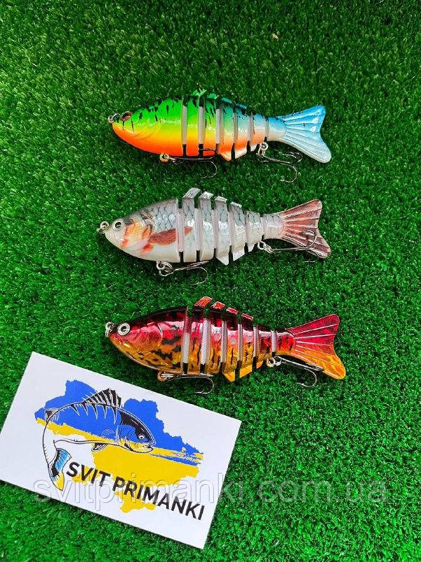 Набор Составных Воблеров Swimbait на Щуку 100 Мм\15 Гр Из 3 Шт — в ...