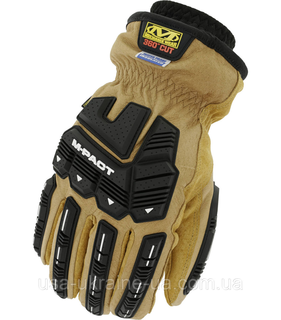 Купить Перчатки Mechanix Wear: DuraHide Insulated M-Pact Leather Driver ...