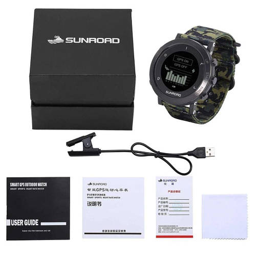 Купить Sunroad Army часы с GPS трекером, компасом и Bluetooth, цена ...