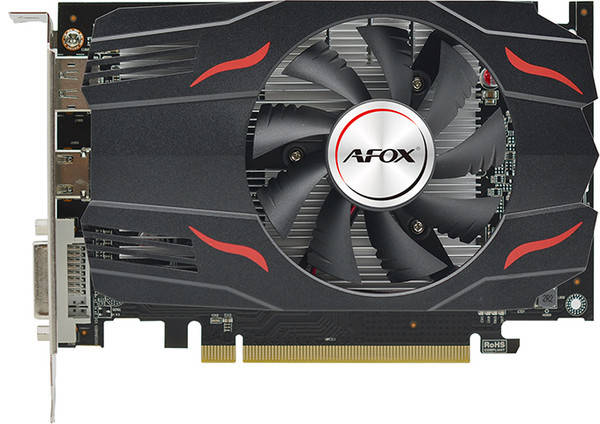 Відеокарта AFOX Radeon RX 550 4GB GDDR5 (128bit) (AFRX550-4096D5H4-V6 ...