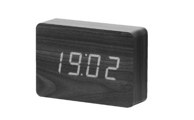 Смарт-будильник BRICK GK15R8 с термометром орех, цена 2575 грн — Prom ...