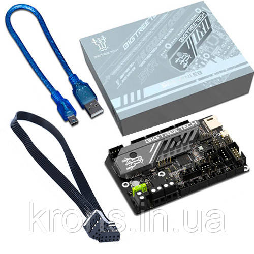 Плата керування BIGTREETECH SKR MINI E3 V3.0 TMC2209 з кабелем для ...