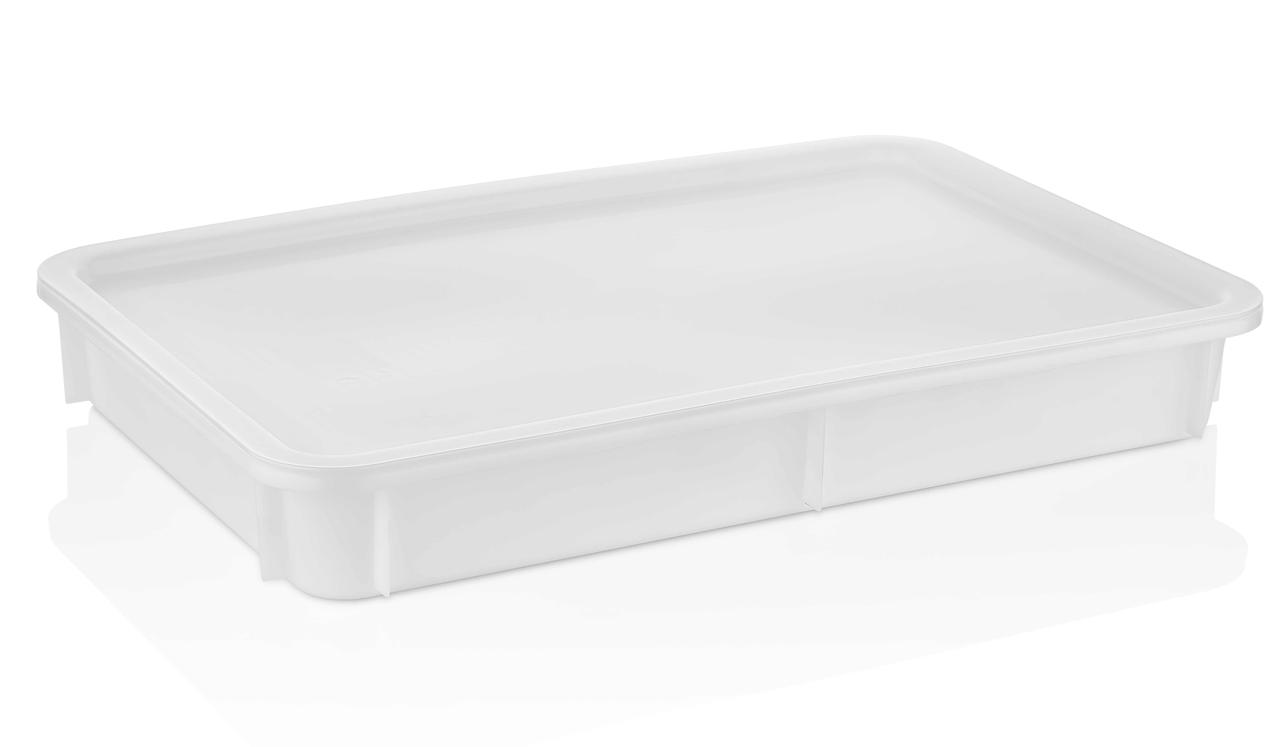 Купить Контейнер для теста для пиццы 600*400*75 мм из полиэтилена (PE ...