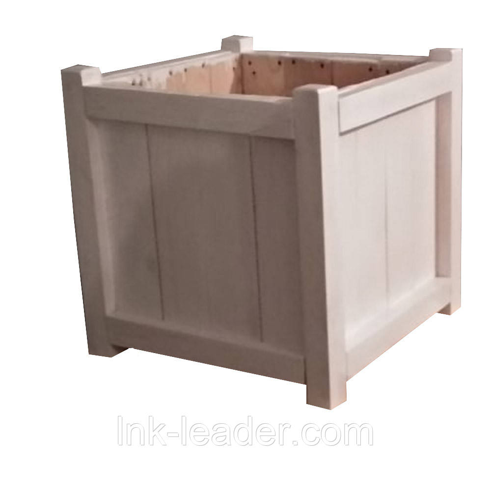 Деревянное кашпо для цветов Id 1684751732 цена 5600 ₴ купить на Prom Ua