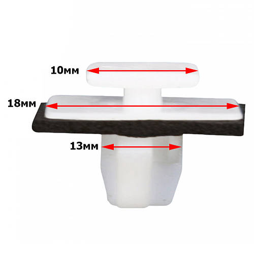 Купить Клипса молдингов двери Hyundai Elantra , Accent 87758-35000 ...