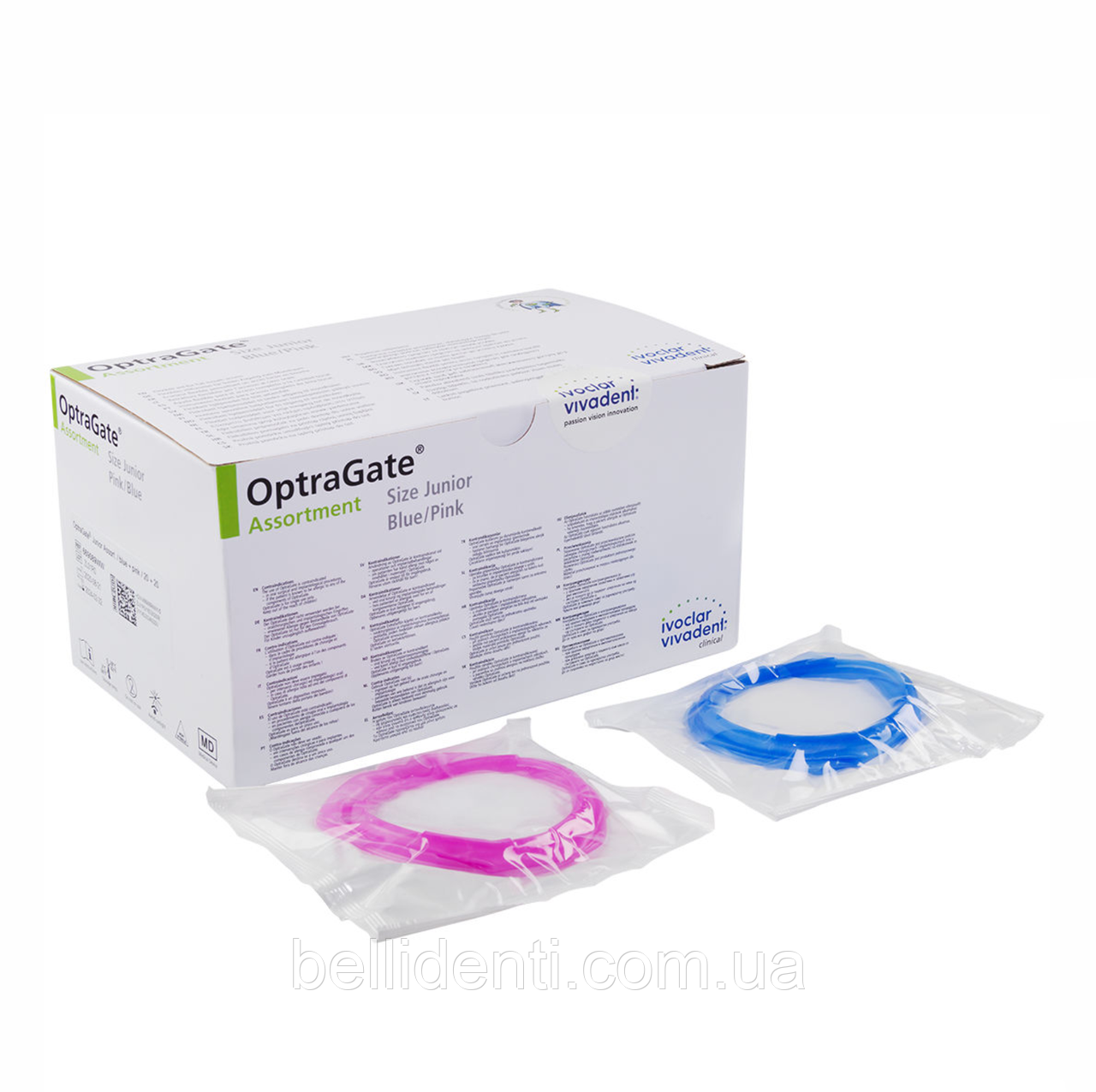 Ретрактор OptraGate Junior 3D для щек и губ детский (розовый+синий), 40 ...